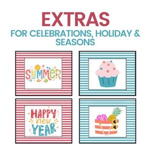 Classroom Calendar Set, Pocket Calendars, Pocket Chart, Calendar Set ...