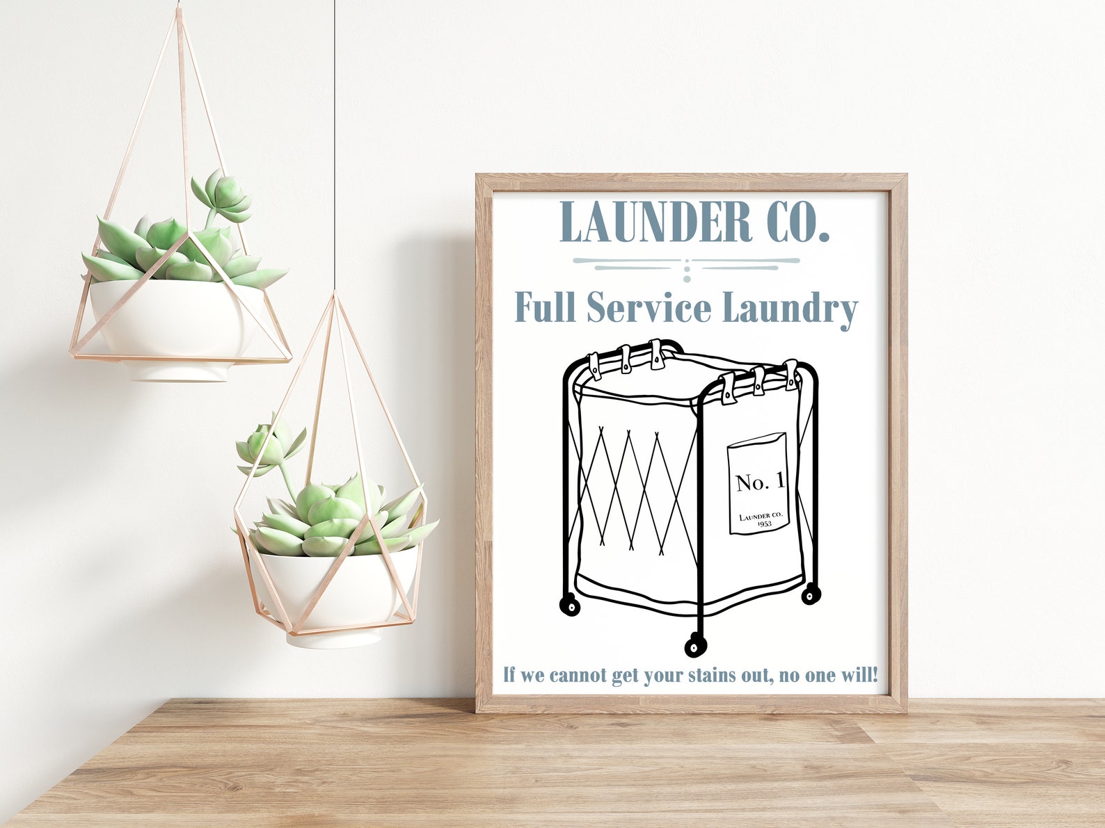 Laundry Room Sign Printable, Laundry Room Shelf Decor, Laundry Guide ...