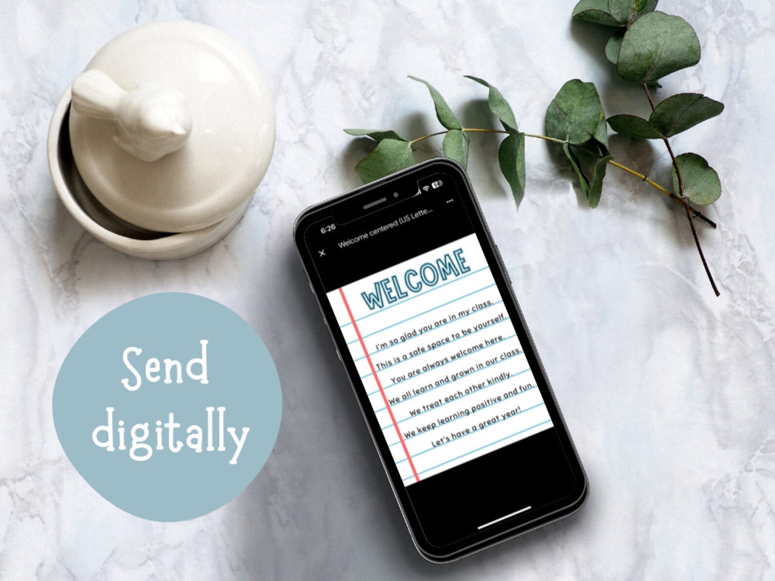 Welcome Letter From Teacher - First Day of School Printable | Welcome ...