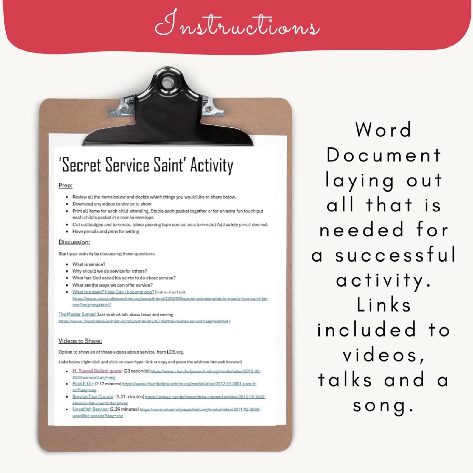 Primary Activity Days Ideas, Primary Valiant Activities, 2025 Activity ...