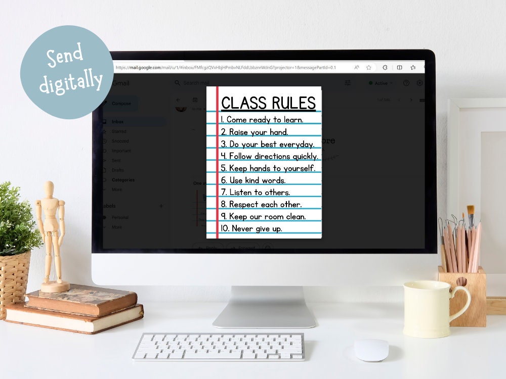 Class Rules Digital Download, Classroom Rules Print, Homeschool Rules ...