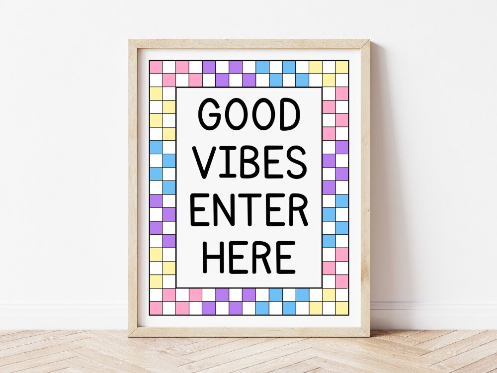 Classroom Poster, Middle School Classroom Decor, High School Classroom ...