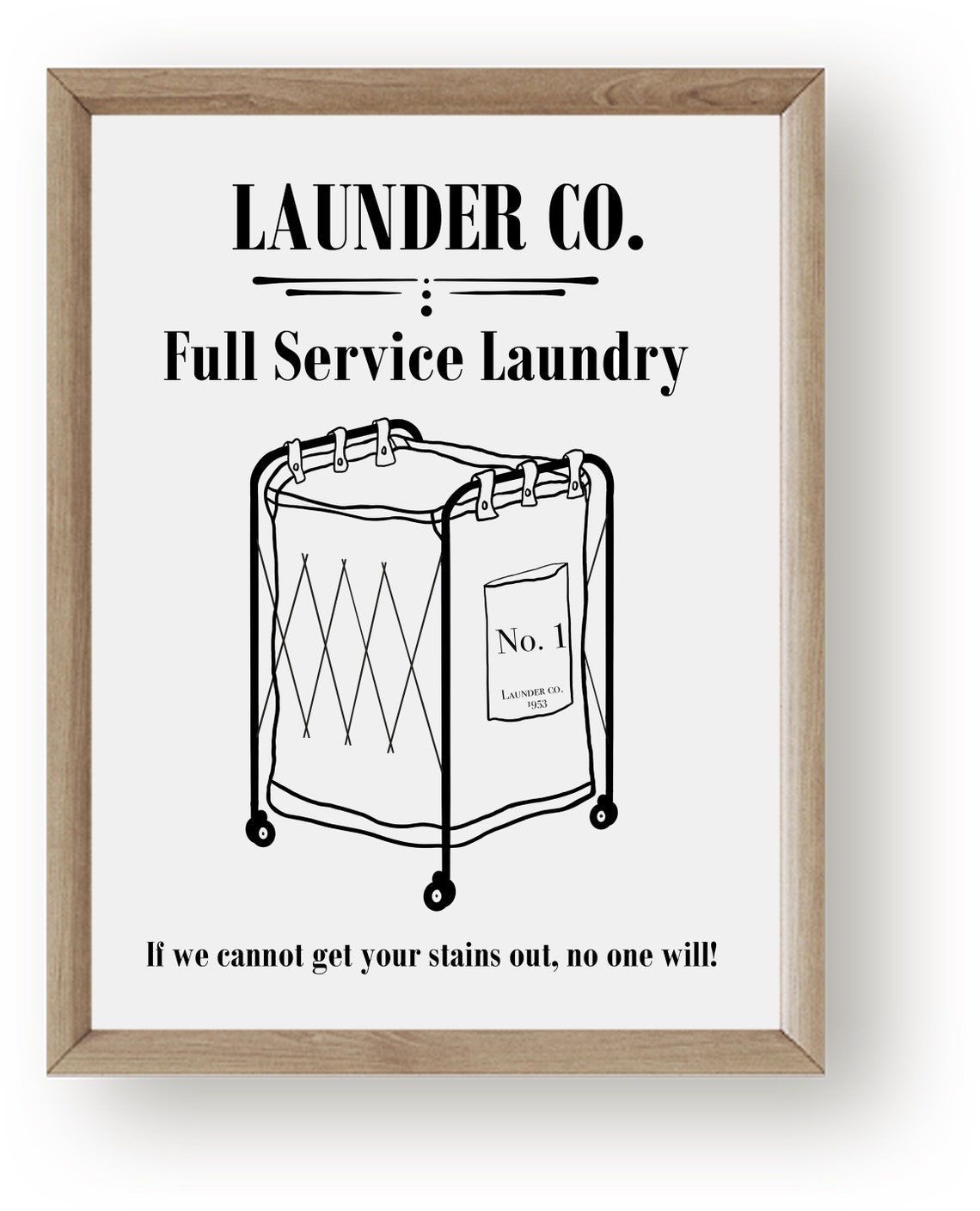 Laundry Room Signs Laundry Hamper Art Laundry Sign Laundry - Etsy