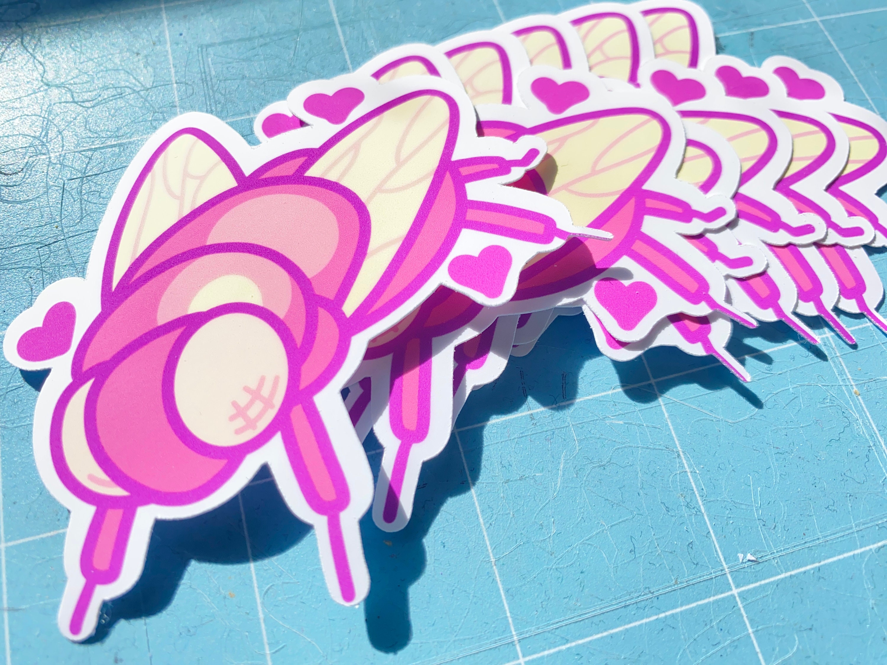 Bug Sticker Cute Creepy Fly Bug Sticker Weirdcore Fly - Etsy