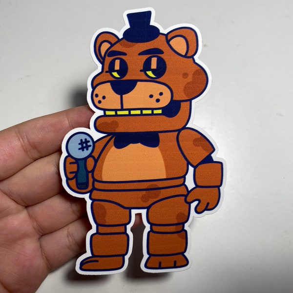 Freddy Fazbear Sticker - Etsy