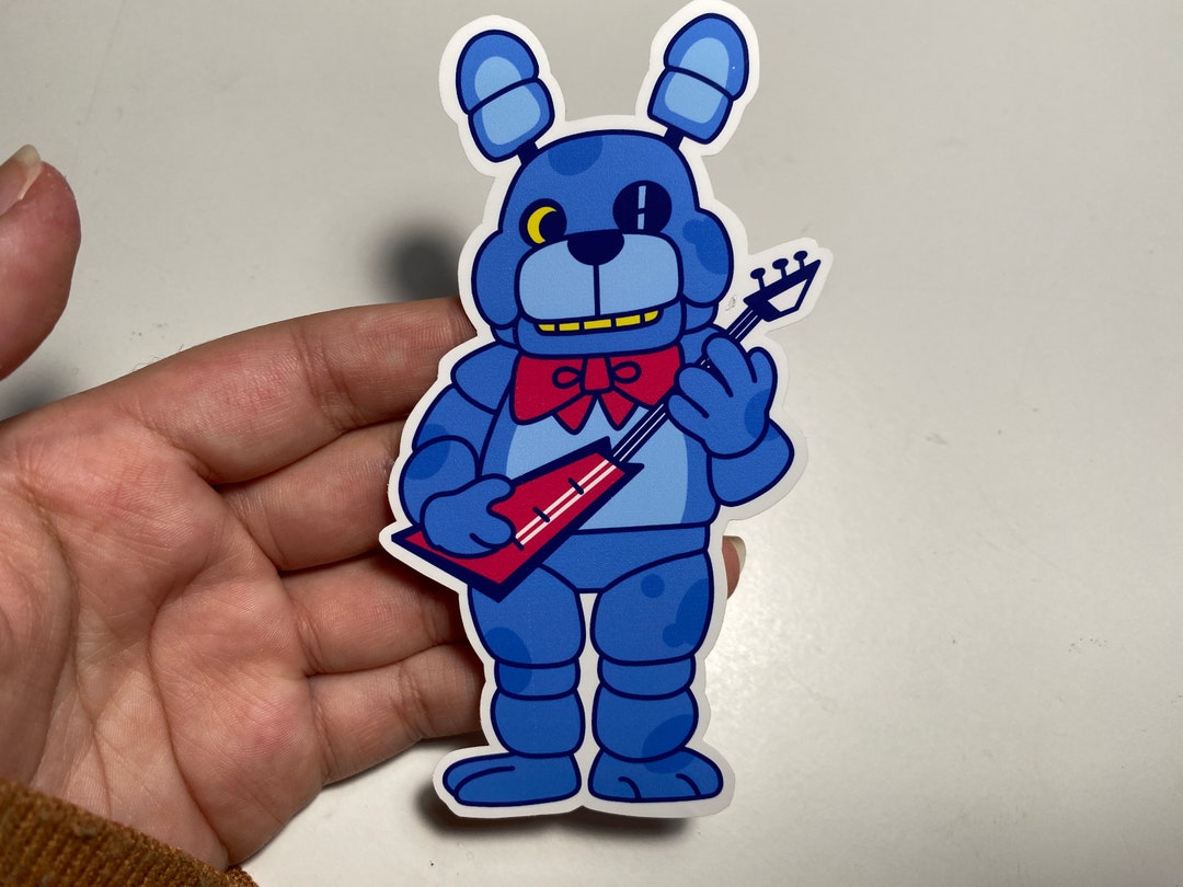 Fnaf Bonnie Sticker Five Nights at Freddys Sticker Cute - Etsy