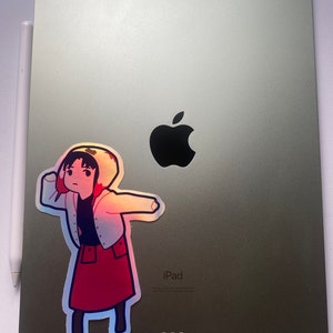 Lain Sticker | 3" Anime Serial Experiments Lain Sticker | Weirdcore ...