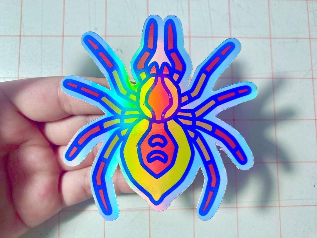 Spider Sticker | Cute Silly Weirdcore Spider Sticker Matte or ...