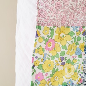 Liberty Patchwork Blanket 30" X 36" / 72 All Different Prints/ Liberty ...