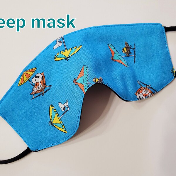 Snoopy Eye Mask - Etsy