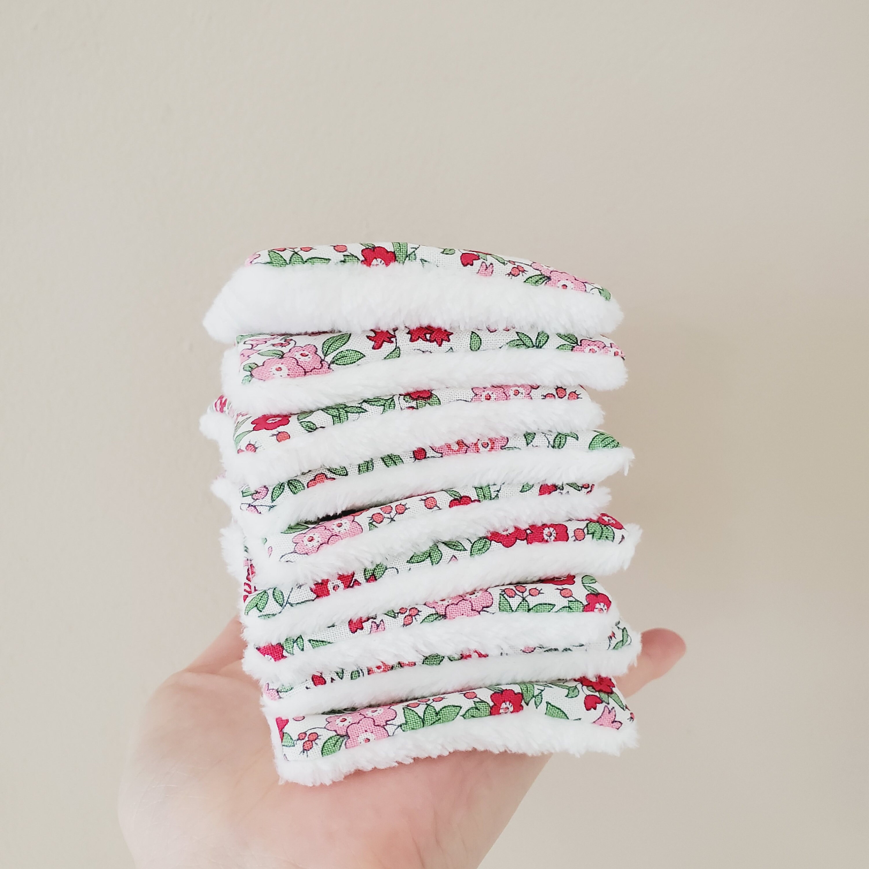 Set of 9 / Liberty Mini Makeup Remover Towel Patchwork - Etsy