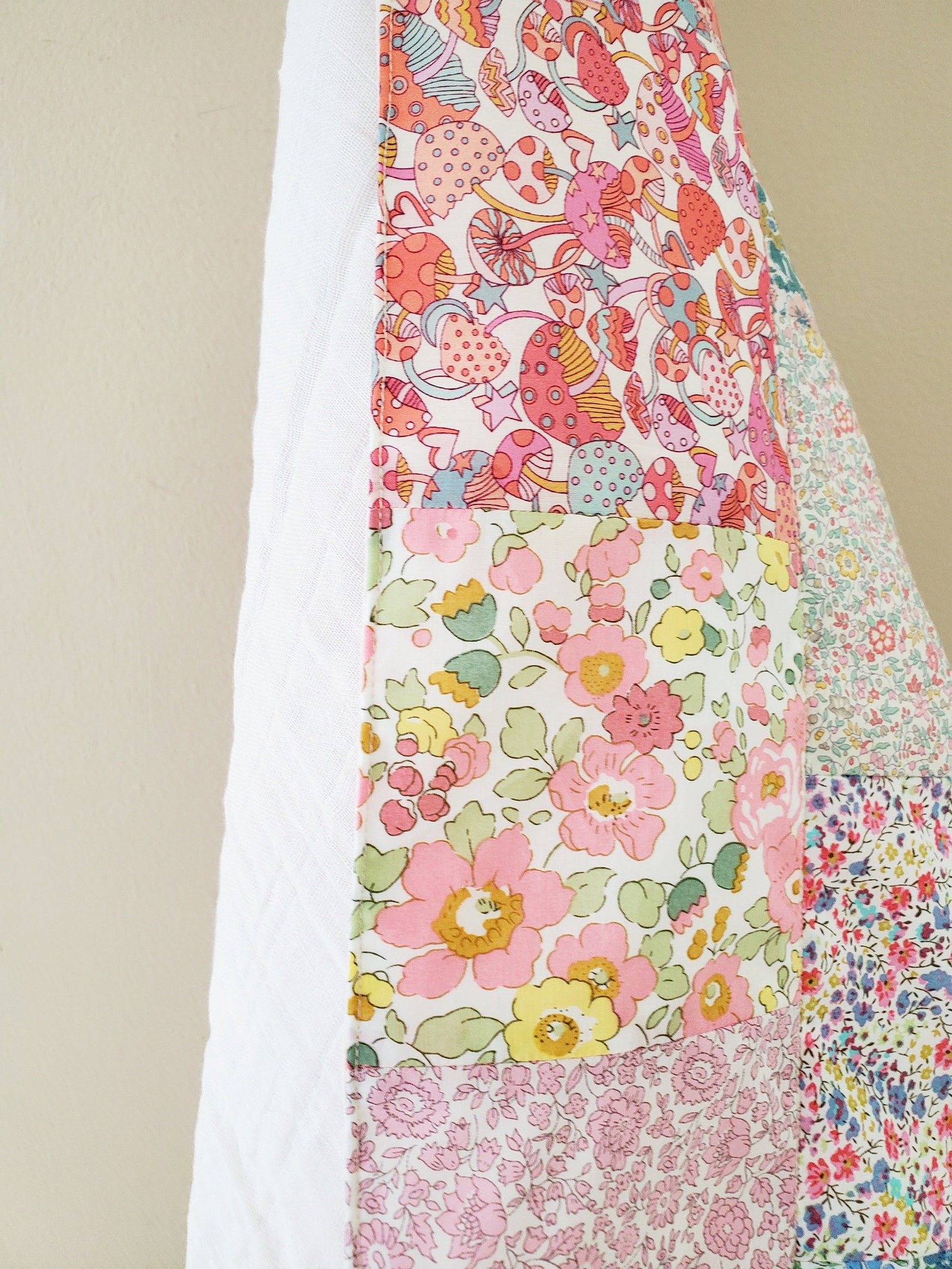 Liberty Patchwork Blanket 30 X 36 / 72 All | Etsy