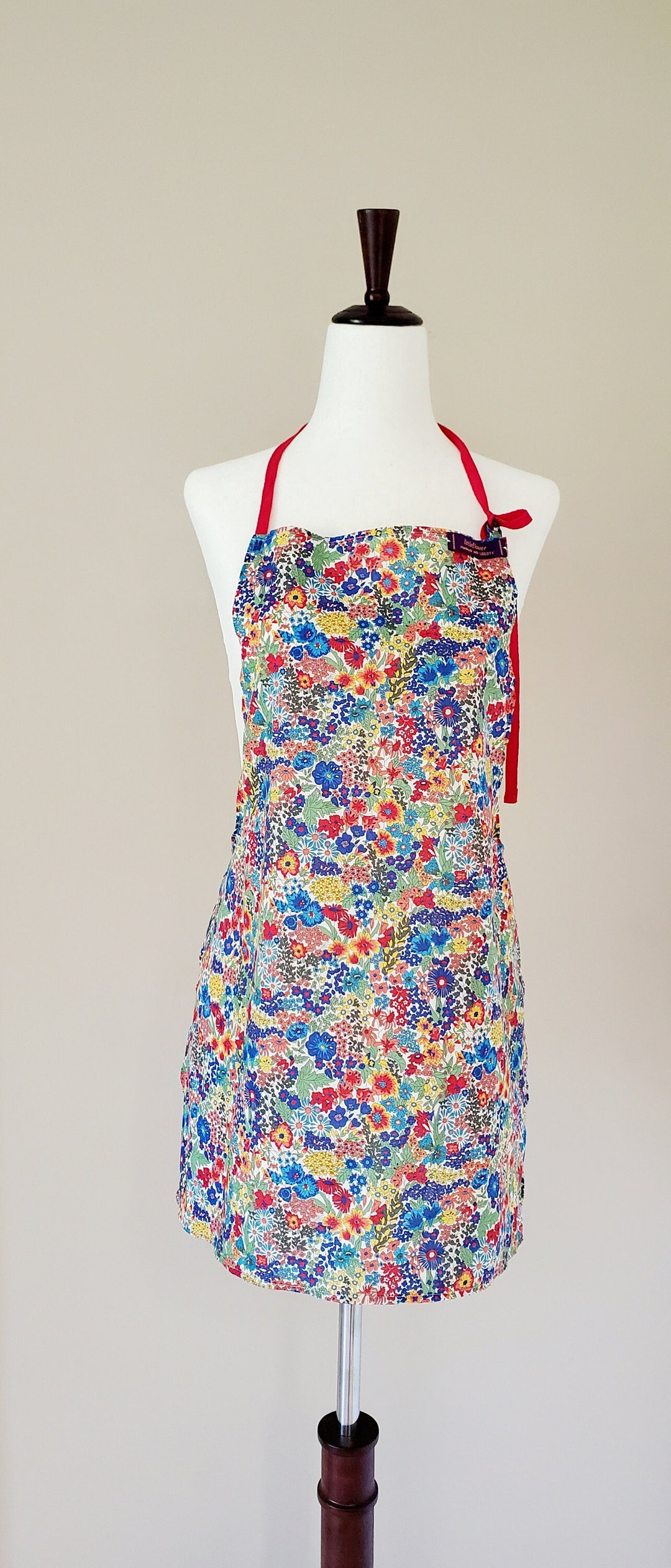 Liberty Mini Apron / Simple Apron / Liberty Tana Lawn Apron / Soft 100% ...