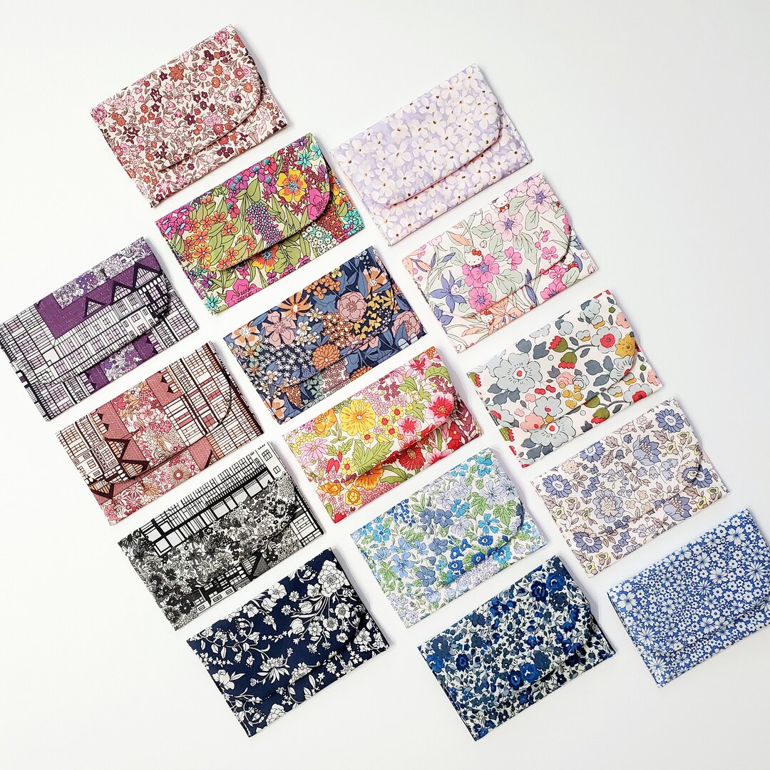 Liberty Card Case / Liberty Card Pouch / Liberty Tana Lawn / Simple ...