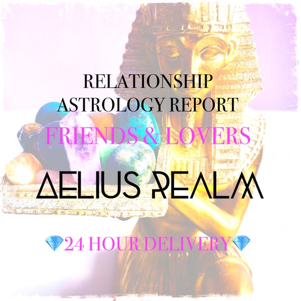 Couples Natal Chart - Etsy