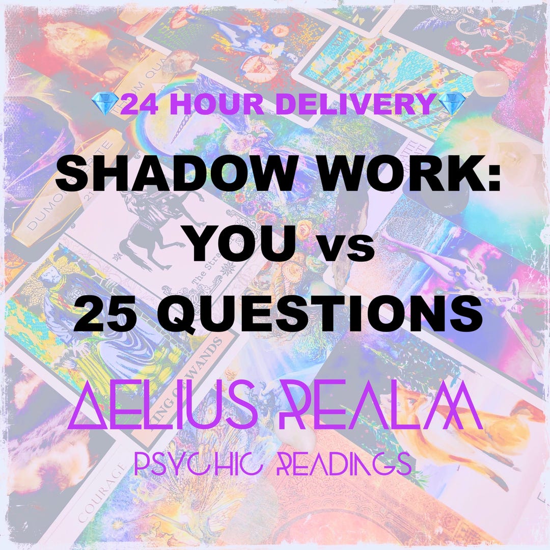Shadow Work Psychic Reading - Etsy