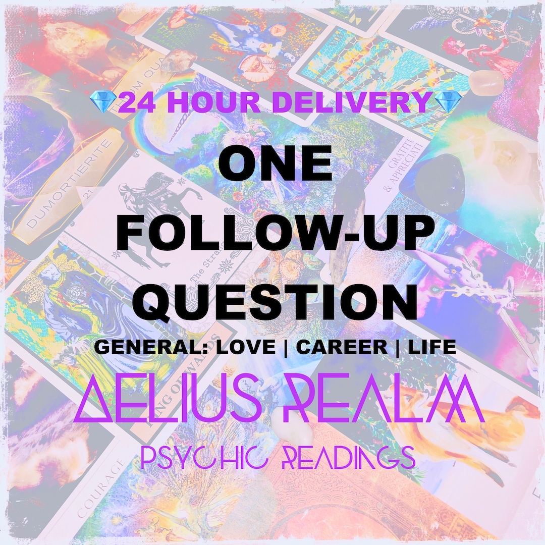 One Follow-up Question Psychic Reading - Etsy