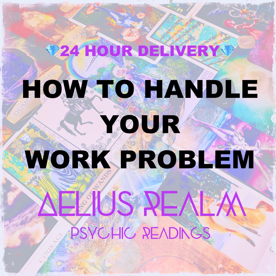 Problem at Work Psychic Reading - Etsy
