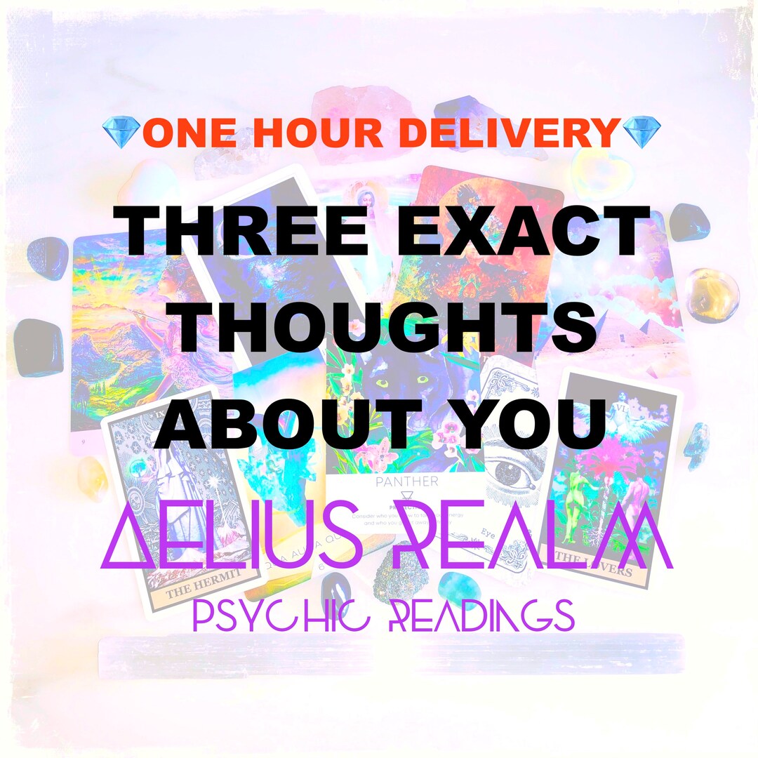 Emergency One Hour Telepathy Psychic Reading - Etsy