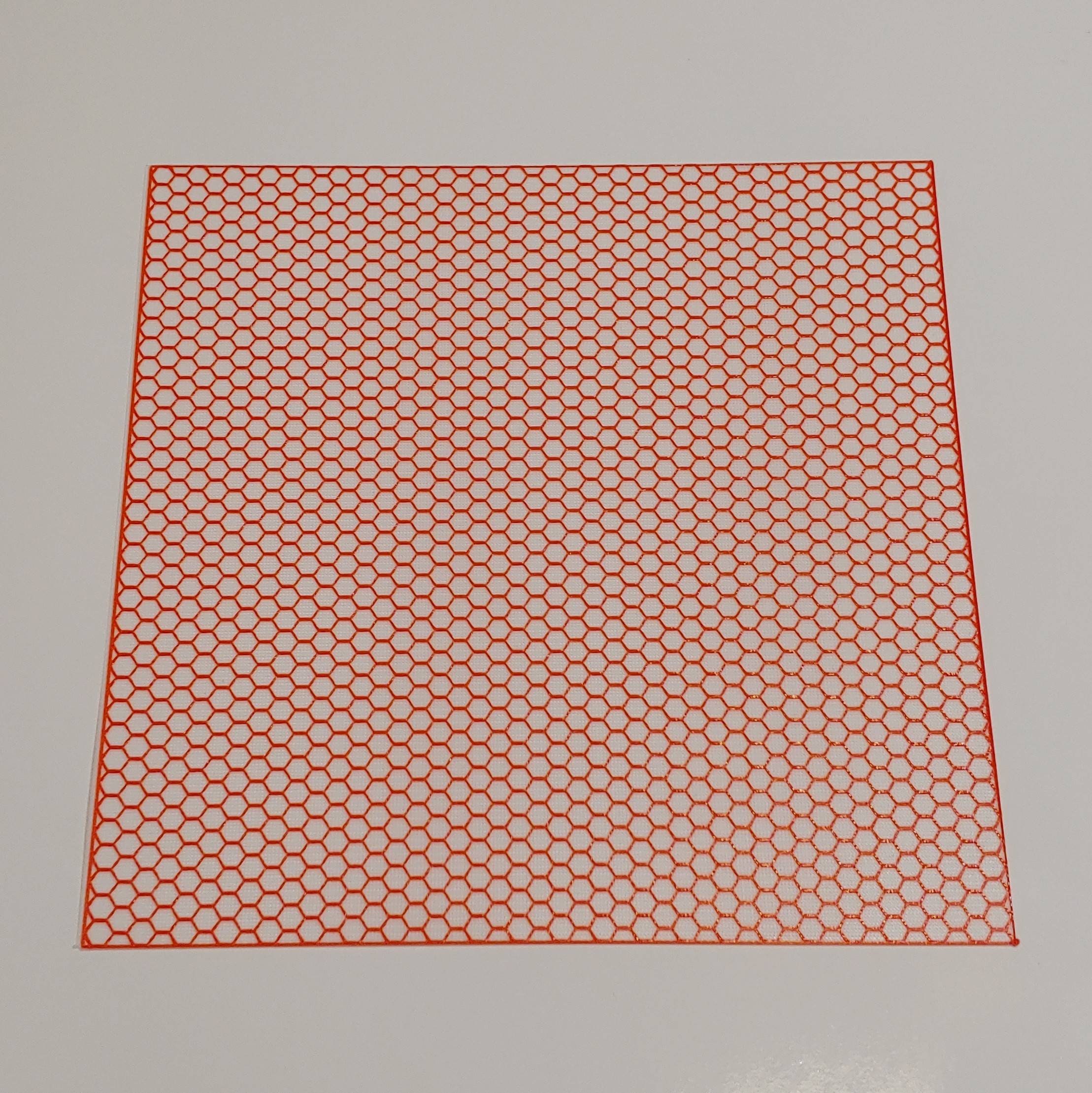 Mesh With Hexagonal Overlay, 3 Sheets, 20cm X 20cm with Custom Color ...