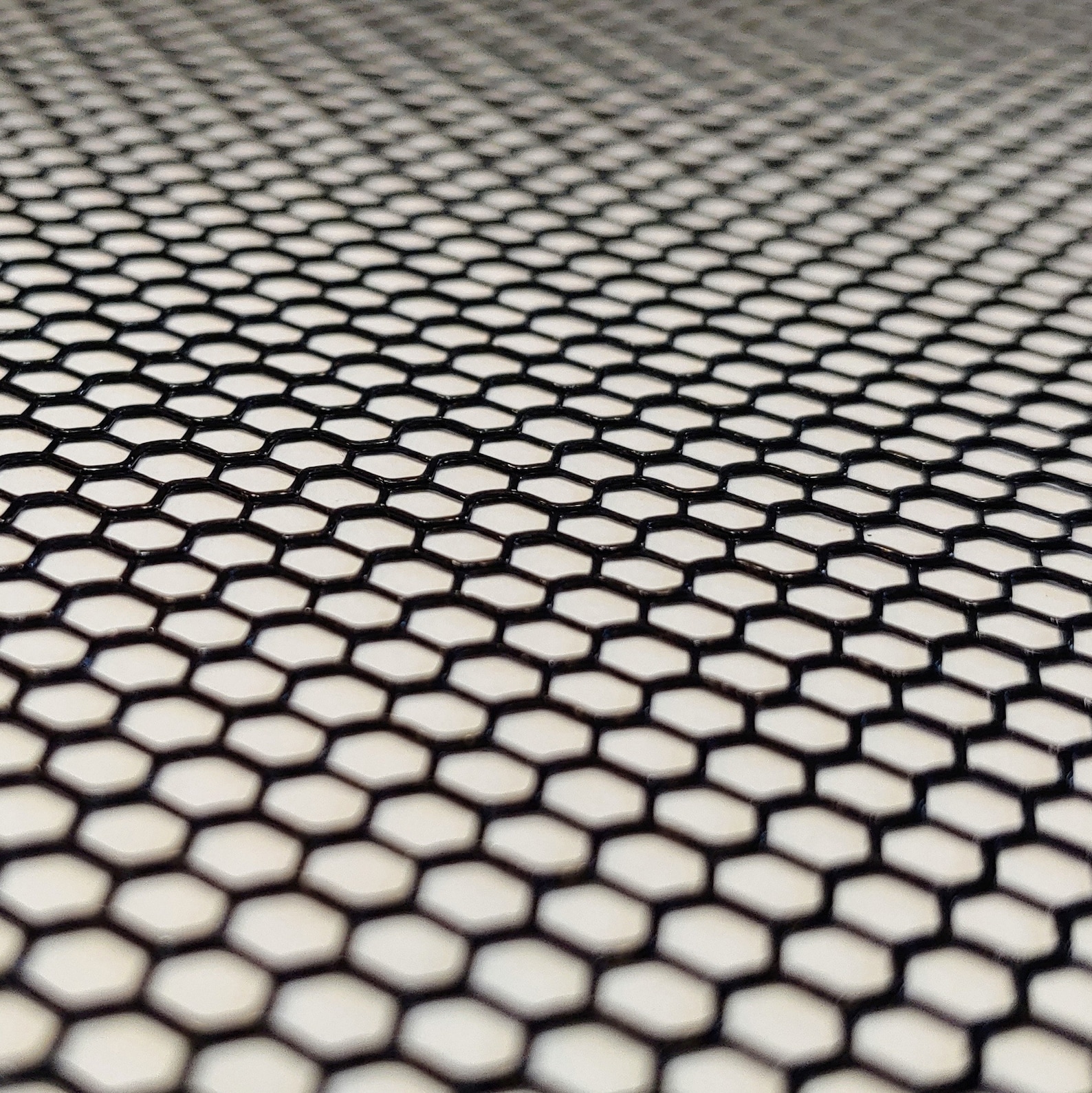 Hexagonal Pattern Mesh, 3 Sheets, 20cm X 20cm X 0.4mm, Many Colors ...
