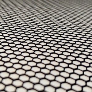 Hexagonal Pattern Mesh, 3 Sheets, 20cm X 20cm X 0.4mm, Many Colors ...