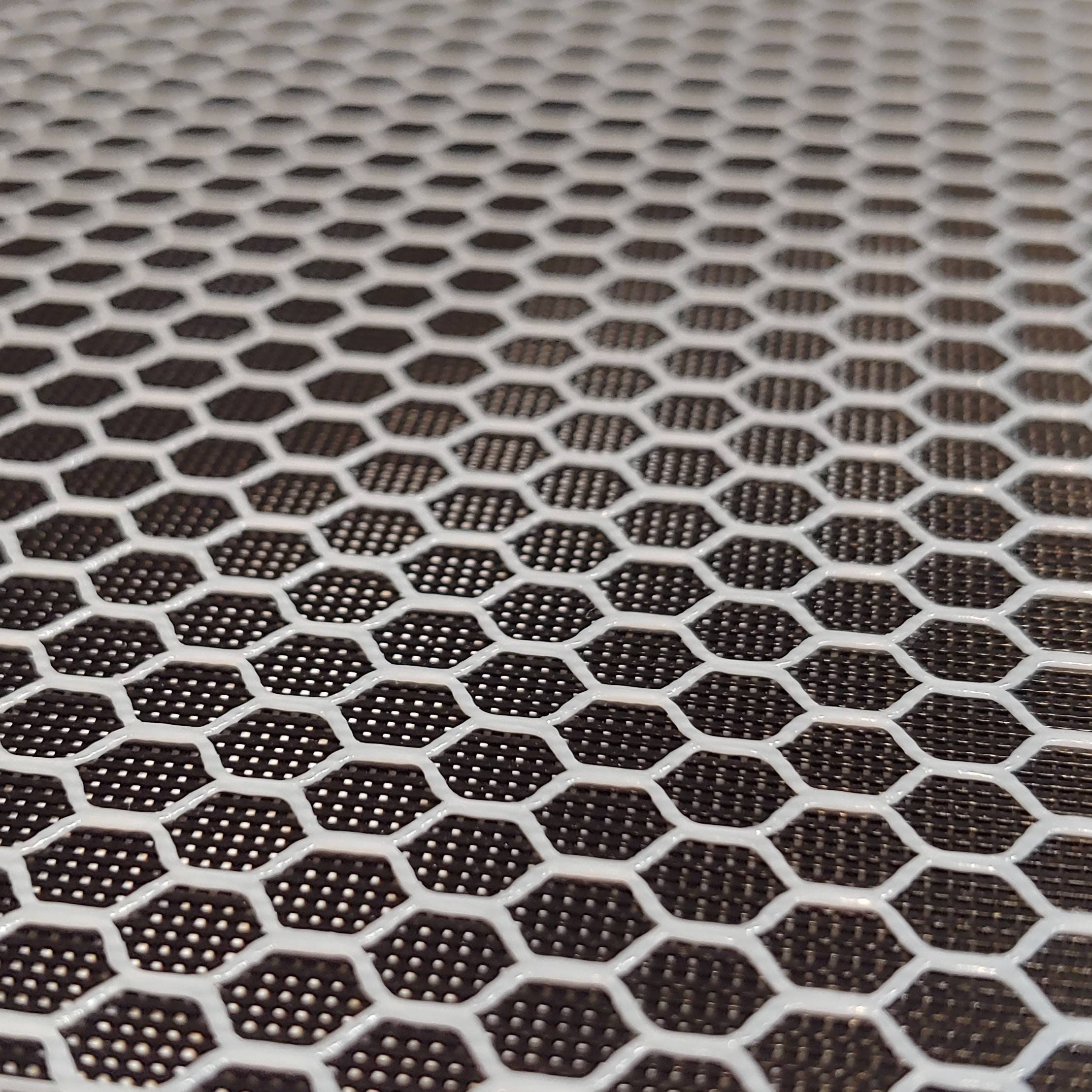 Mesh With Hexagonal Overlay, 3 Sheets, 20cm X 20cm (with Custom Color ...