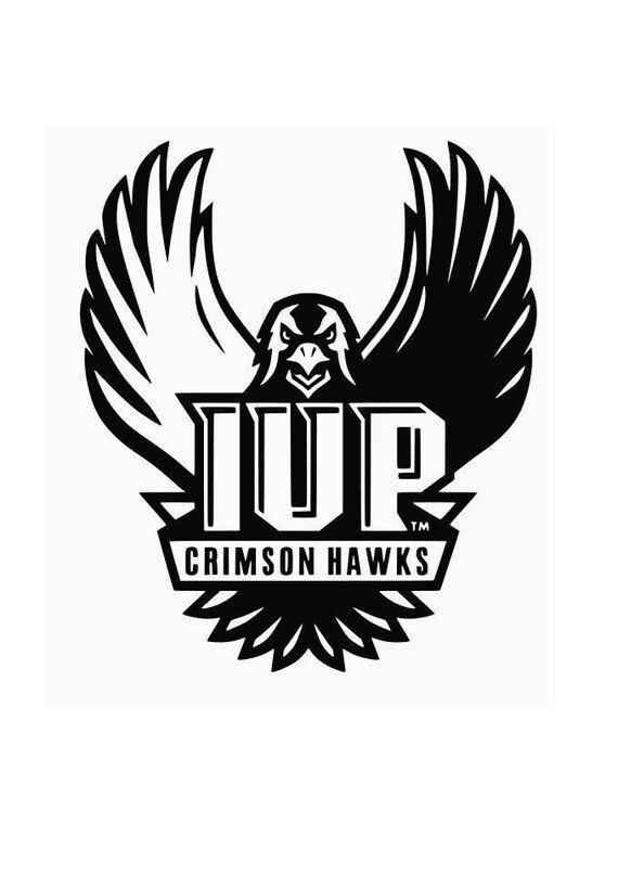 IUP Crimson Hawks Decal | Etsy