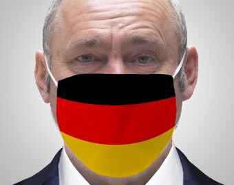 German Flag Face Mask - Etsy