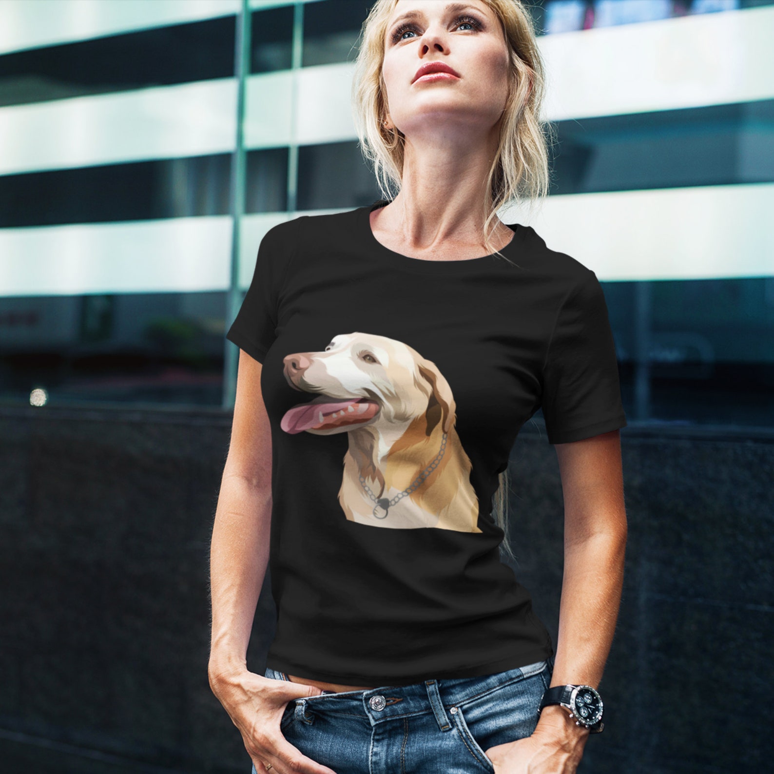 Custom Pet Portrait Tshirt Custom Dog Shirt Pet Drawing - Etsy