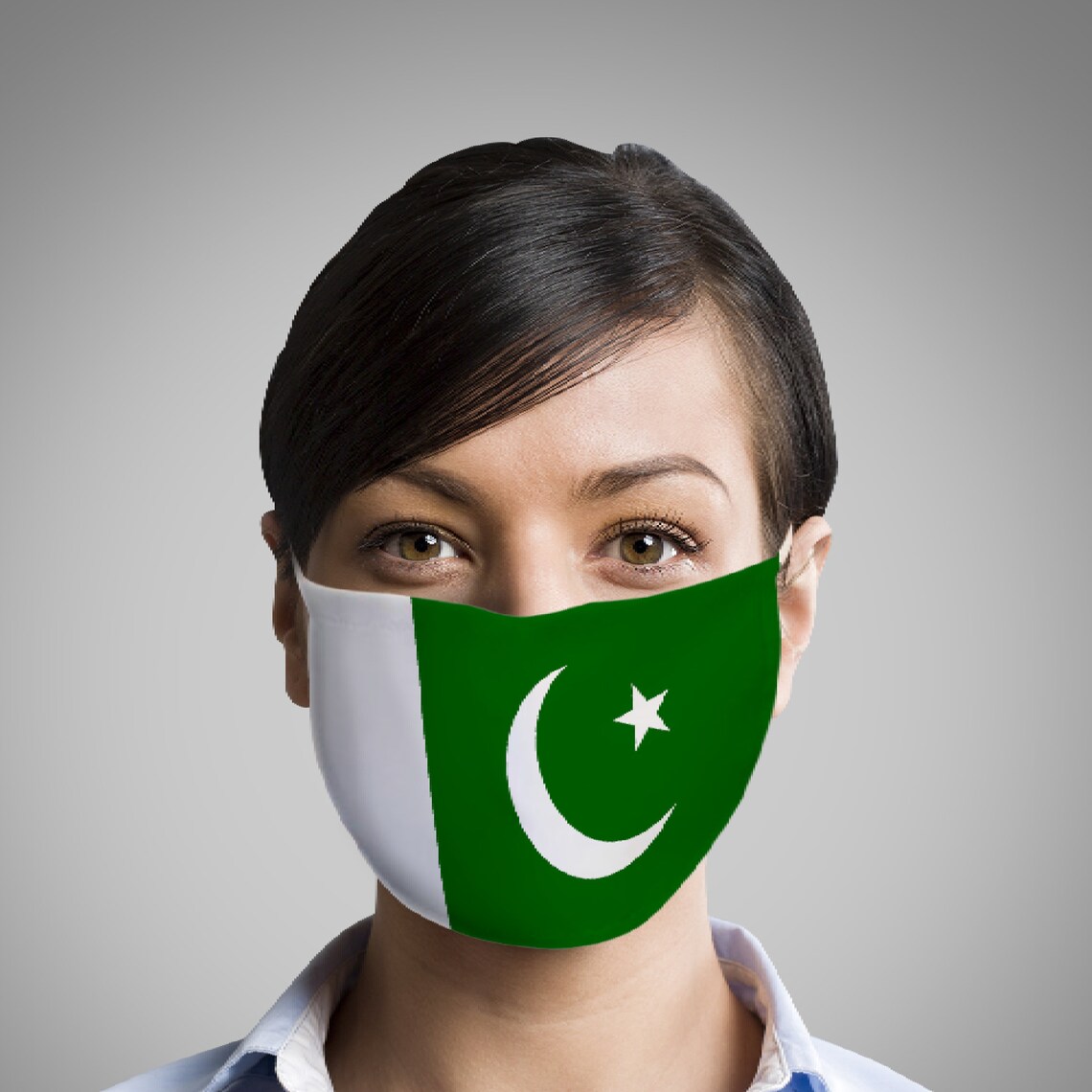 Pakistan Flag Mask Pakistani Flag Face Mask Unisex Face | Etsy