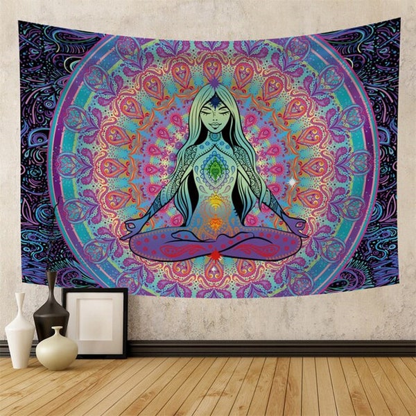 Chakra Tapestry - Etsy