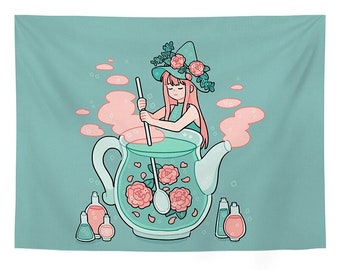 Japanese Anime Tapestry - Etsy