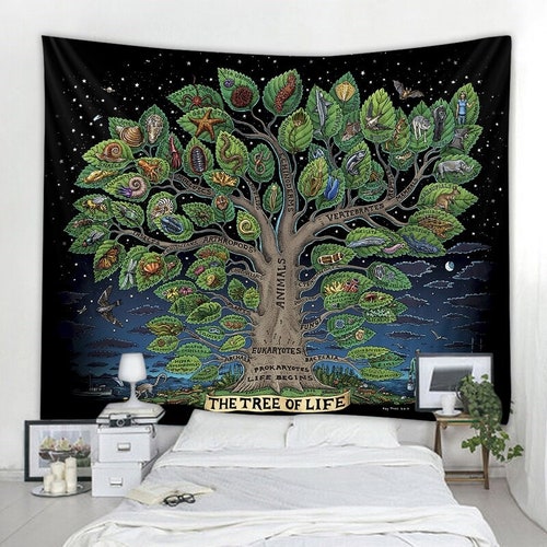 Tree of Life Tapestry Wall Hanging Decor Tapestries for Room - Etsy