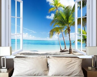 Beach Window View | Etsy