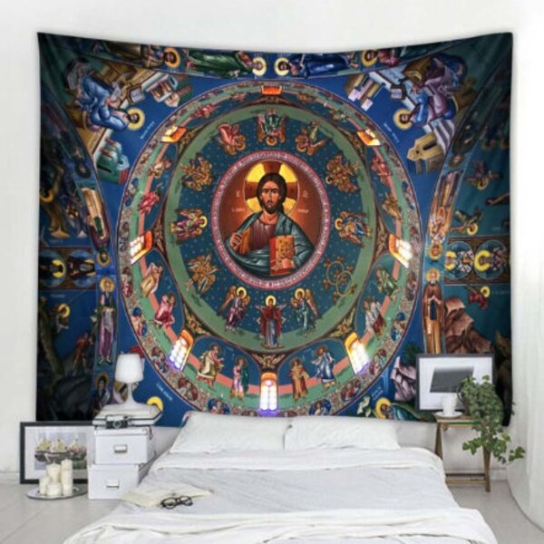 Christian Tapestry - Etsy