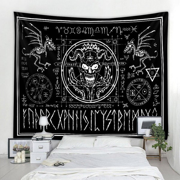 Satanic Wall Decor - Etsy