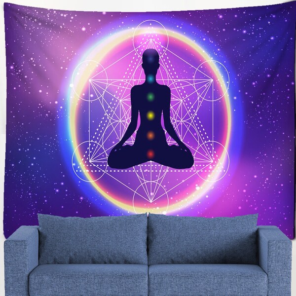 Chakra Tapestry - Etsy
