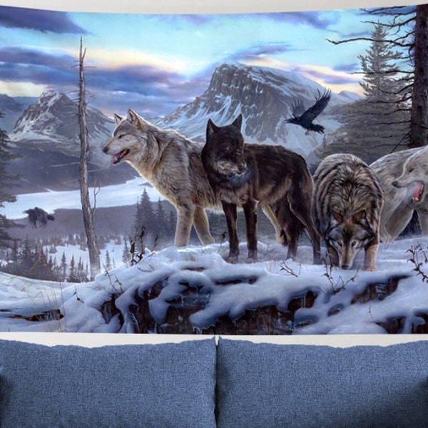 Wolf Decor - Etsy