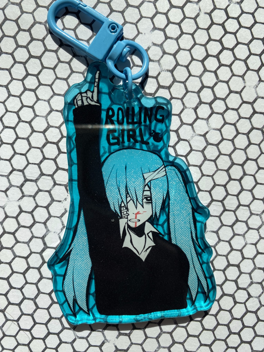 Rolling Girl Miku Charm - Etsy