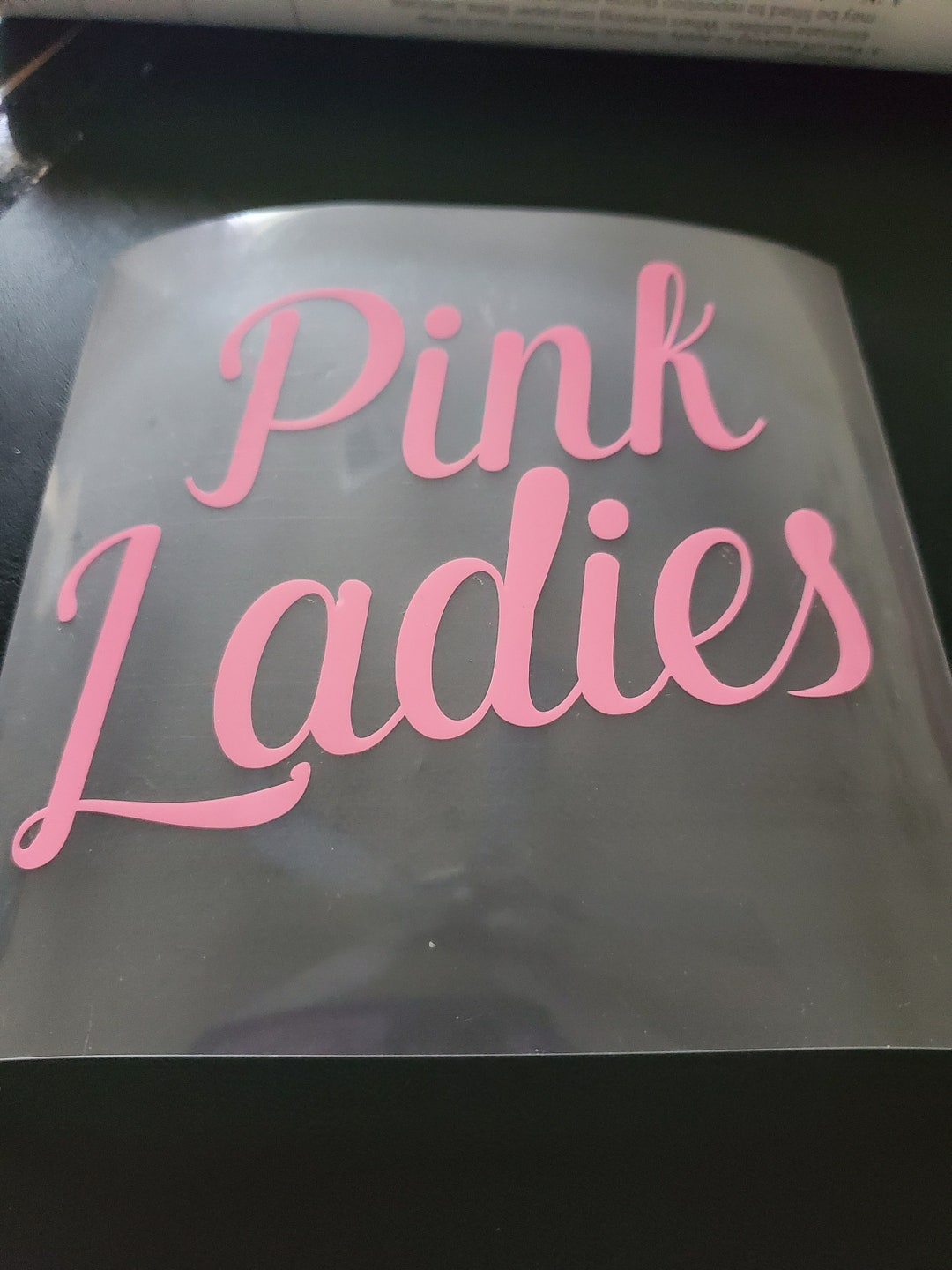 Pink Ladies Grease Iron On - Etsy