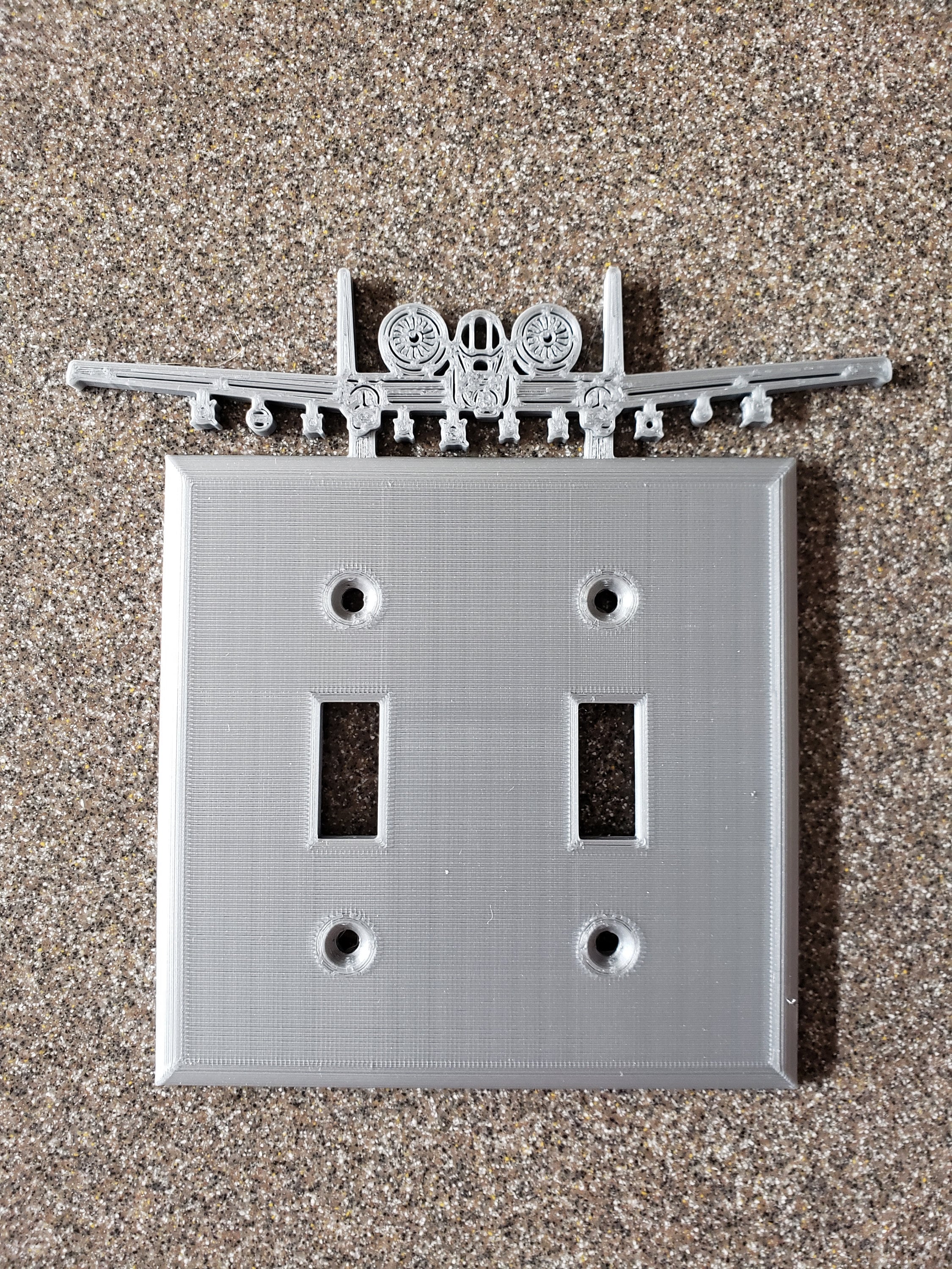 A-10 Thunderbolt II 3D Printed Light Switch Cover - Etsy