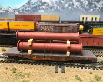 HO Scale ONE Truck ttx Front Runner Spine Car With Trailer Load conrail ...