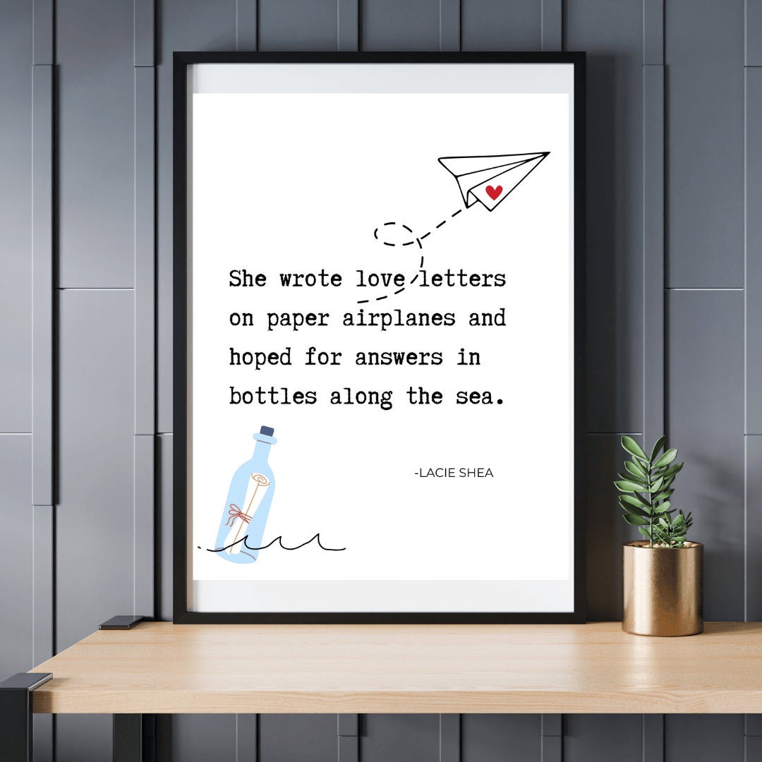PRINTABLE POETRY - Airplanes - Etsy