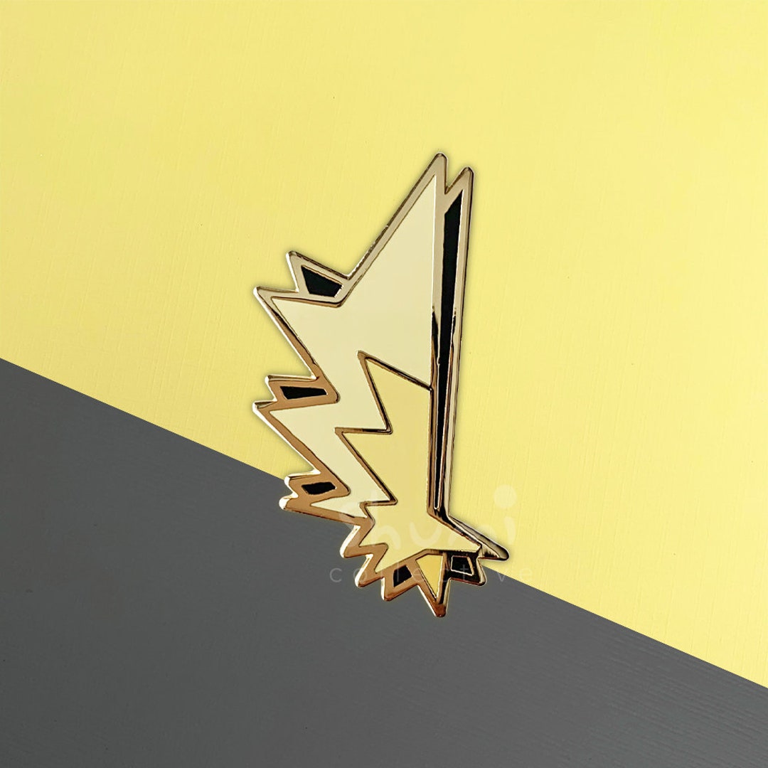 Zapdos Feather Enamel Pin - Etsy