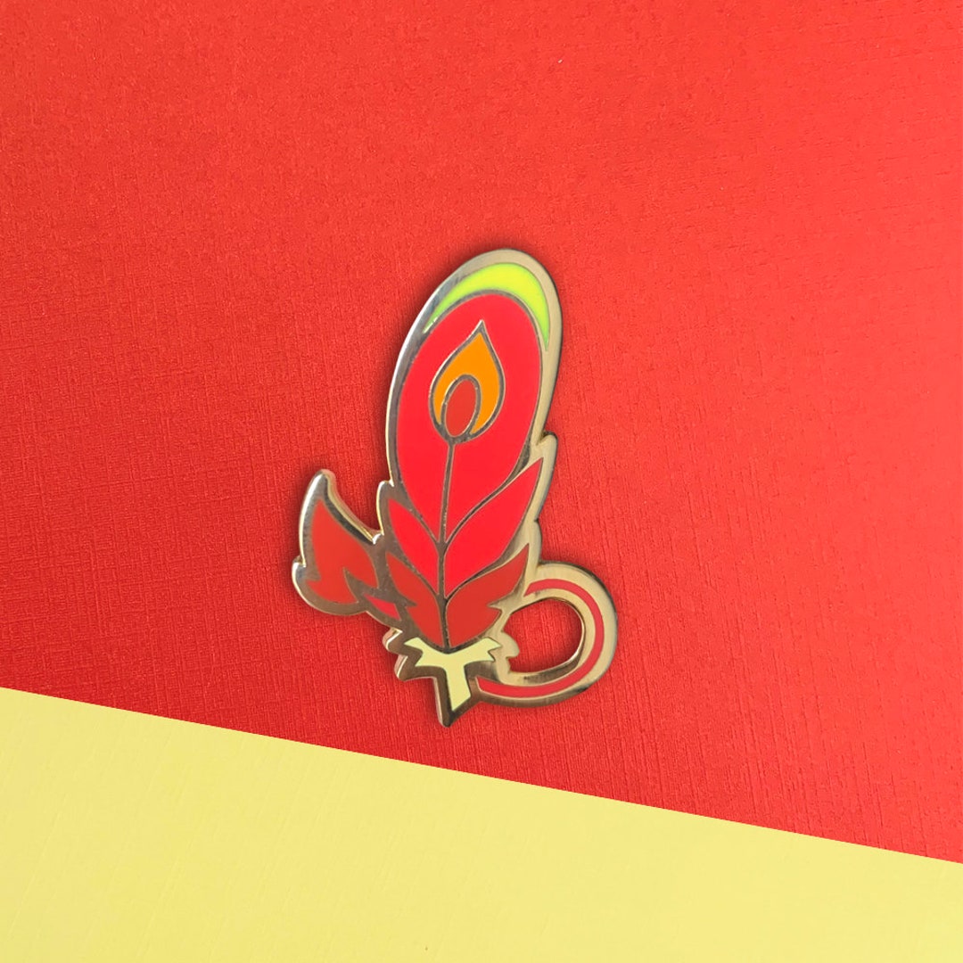Phoenix Down 2.0 Enamel Pin - Etsy