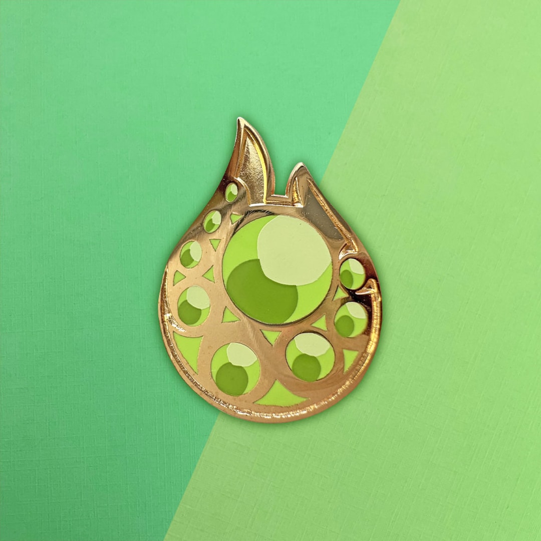 Zelda BOTW - Stamina Vessel Enamel Pin - Etsy