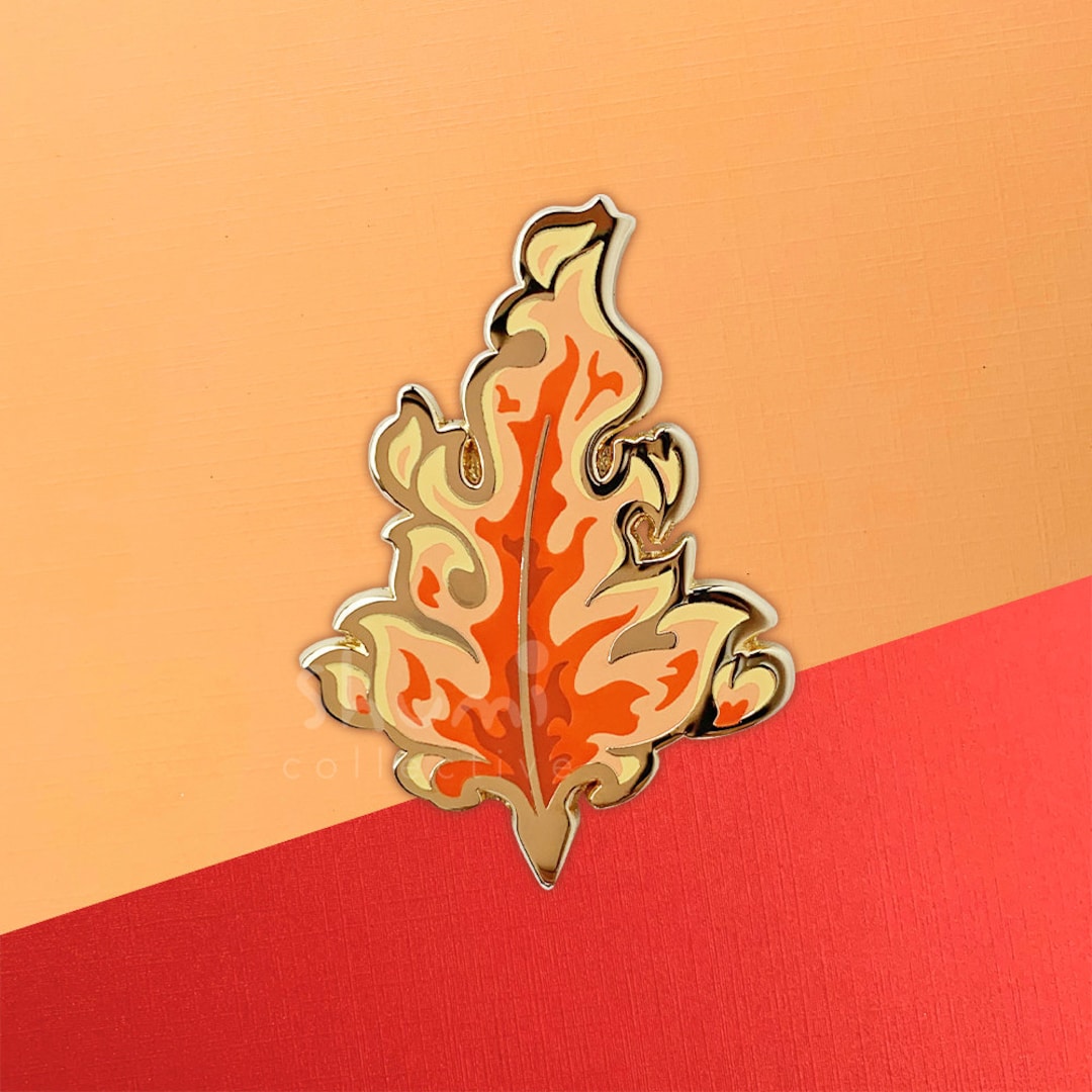 Moltres Feather Enamel Pin - Etsy