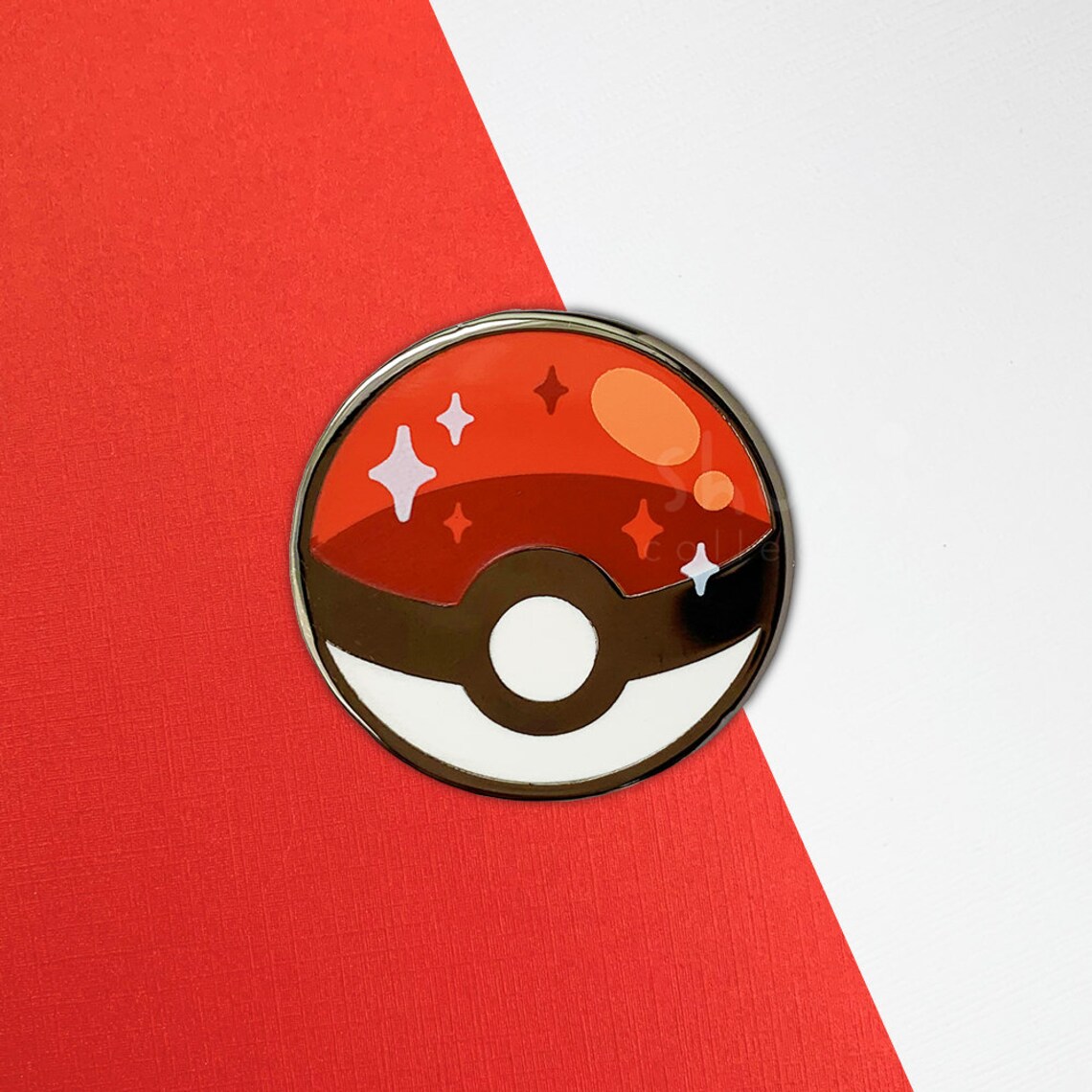 Pokéball Enamel Pin - Etsy