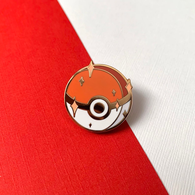 Pokéball Enamel Pin | Etsy